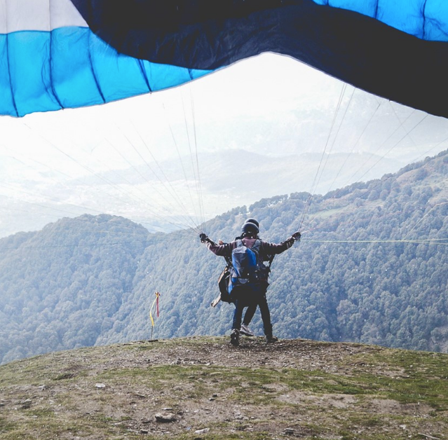 Paragliding at Bir. The village of Bir is geographically… | by Varun ...