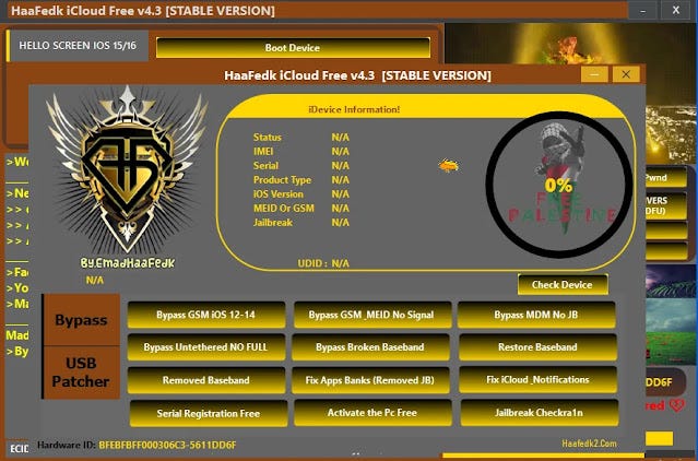 HaaFedk iCloud Free Tool v4.3 Latest Update | by GSM Crack Guru | Jun ...