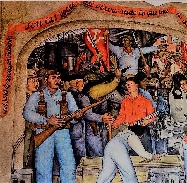 Mexican Revolution Art Diego Rivera