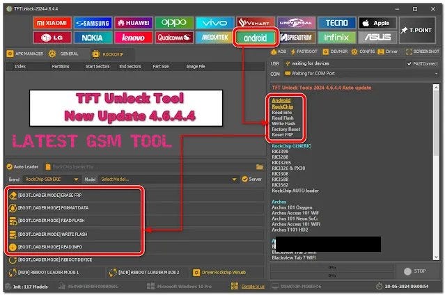 TFT Unlock Tool 4.6.4.4 Download 2024 New Update - Mirha - Medium