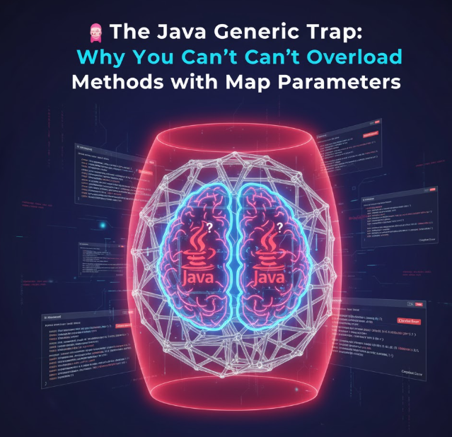 🧠 The Java Generic Trap: Why You Can’t Overload Methods with Map ...