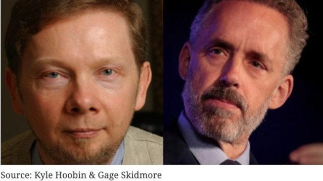 Jordan Peterson vs. Eckhart Tolle. | by Clement mwenya | Medium