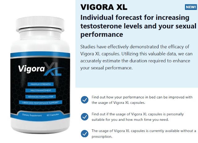 Why Are Vigora XL Male Enhancement Getting Popular in the UK? | by ...