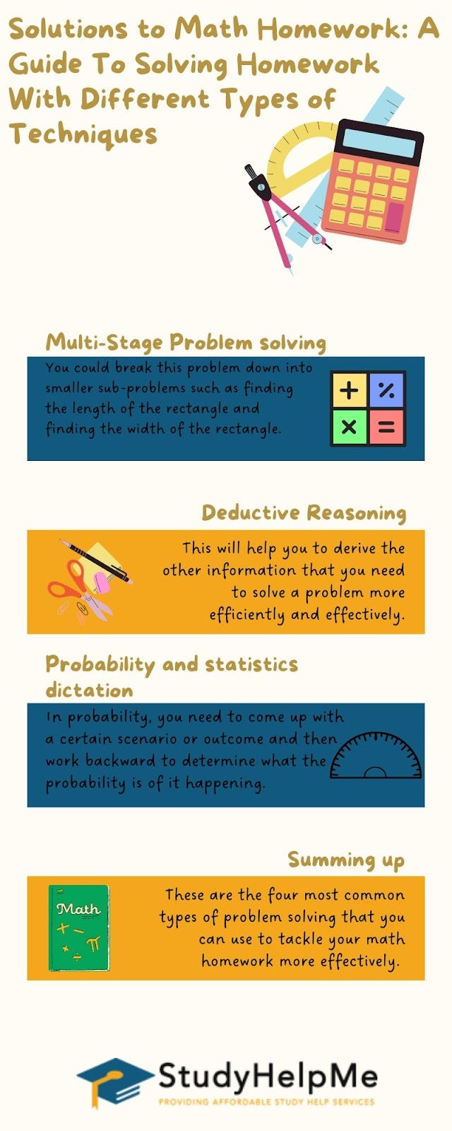 Solutions to Math Homework: A Guide To Solving Homework With Different ...