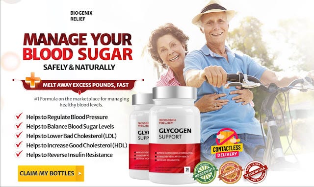 Biogenix Relief Glycogen Support: 100% Safe For Uses, Benefits Does it ...
