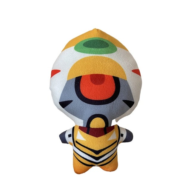 Evangelion Plush — EVA-00 Plush Doll Toy Kids Christmas Gift ...
