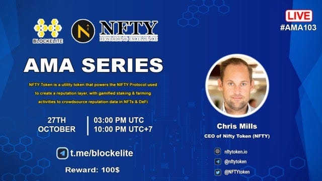 $NFTY Token Team Explains it All at BlockElite AMA | by NFTY Protocol ...