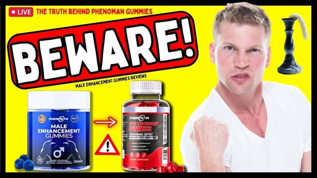 Phenoman ME Gummies [UK,IE,CA,USA] : Get Your Unprecedented Endurance ...