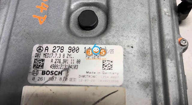 Benz FBS4 ECU Cloning by Autel IM608 and Gbox3 | by obdii365 | Medium