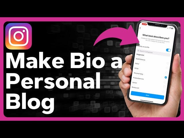 how to make instagram account a personal blog | by Rerotop | Jun, 2024 ...