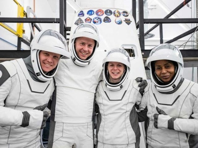 NASA cuts 2 from next SpaceX flight to make room for astronauts stuck at space station | by ...