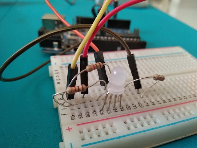 How to control RGB LED using Arduino Uno | by Arduinounomagic | Medium