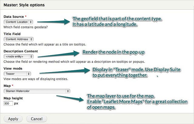 Building maps in Drupal using Leaflet and Views | by Peter Vanhee | Marzee | Medium