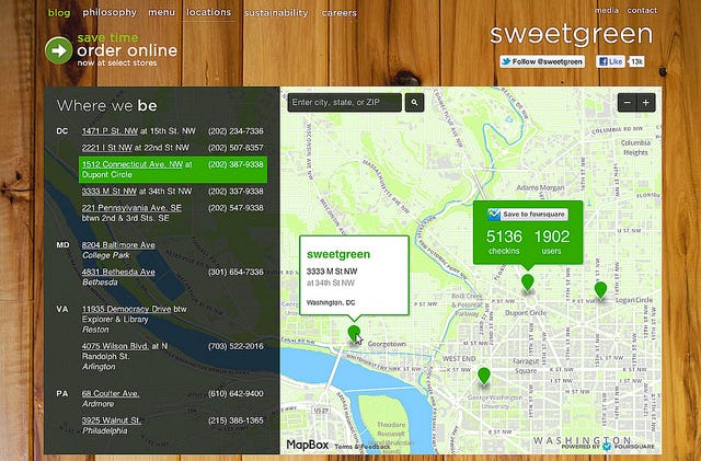 Welcome foursquare developers! | by Mapbox | maps for developers
