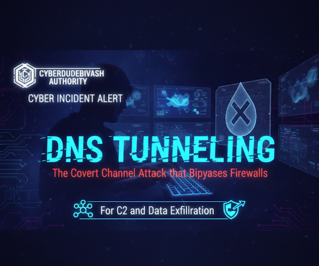 DNS Tunneling: The Covert Channel Attack that Bypasses Firewalls for C2 ...