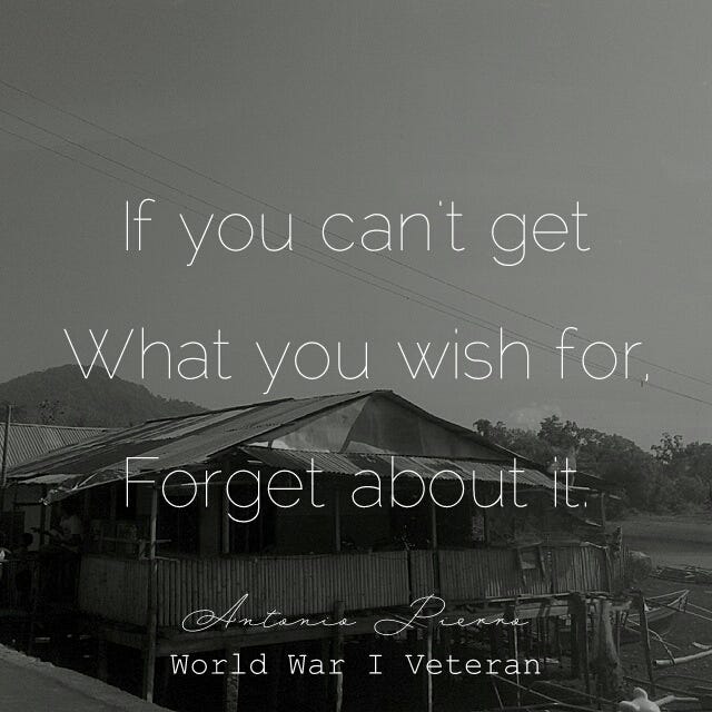 #qotd Forget what you wish for | by obed nugroho | Etsah | Medium