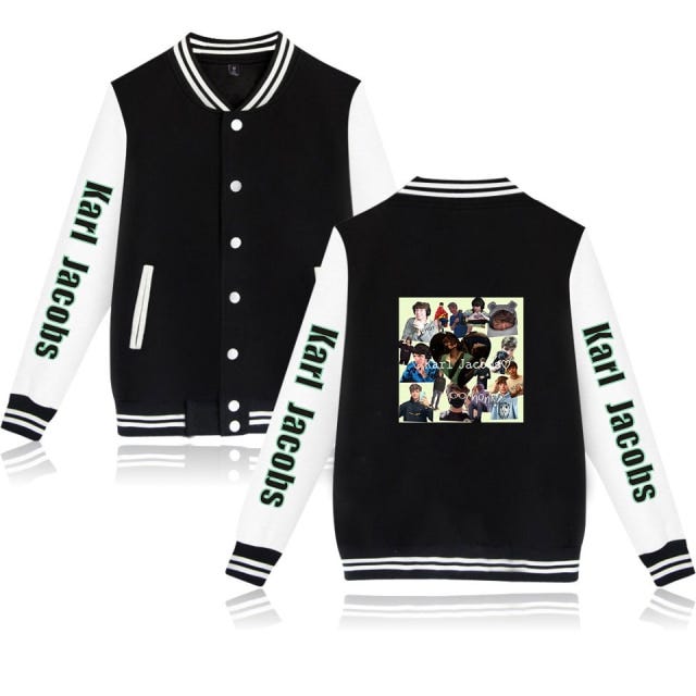 Kawaii Karl Jacobs Baseball Jacket — Karl Jacobs Fashion Winter Outwear ...