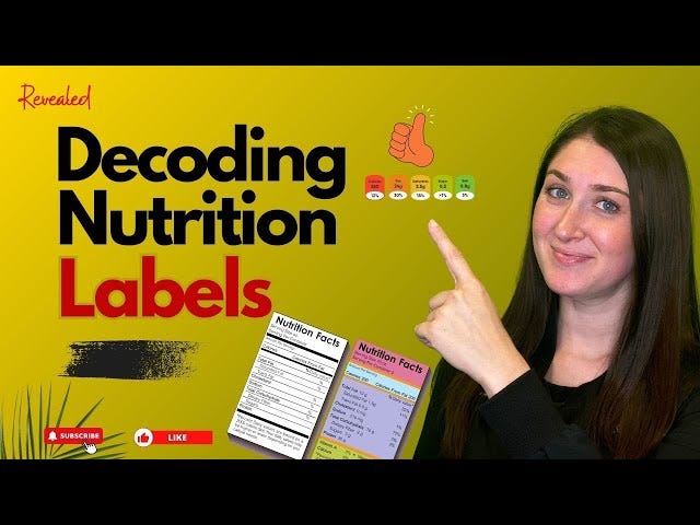 Decoding Nutrition Labels: The Hidden Map to Macronutrients and Weight ...