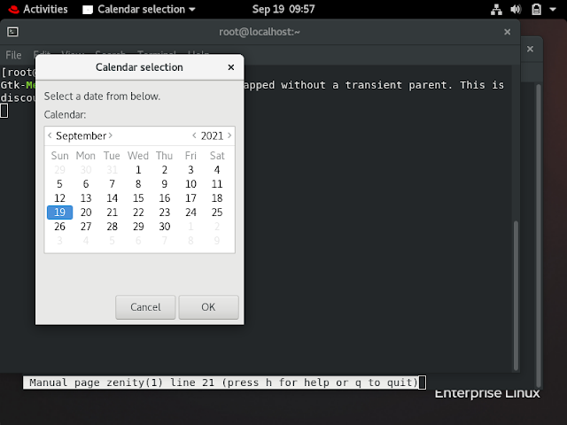 Zenity — display GTK +dialogs: - Mayank_Agarwal - Medium