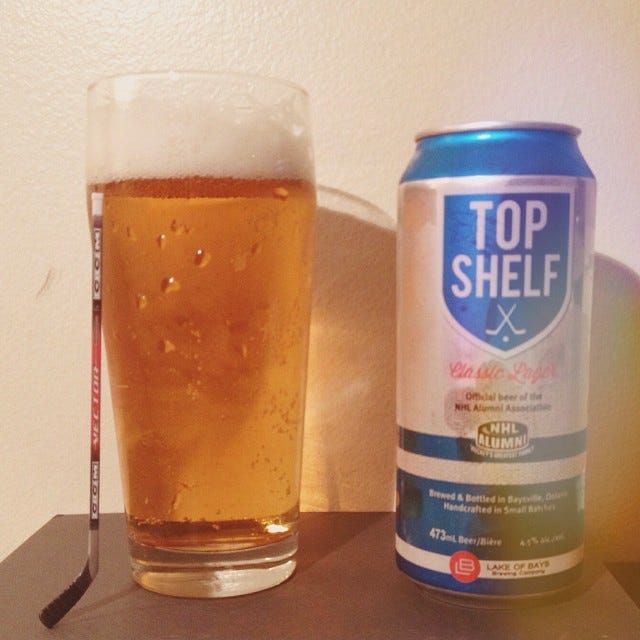 Review: Top Shelf Classic Lager by Lake of Bays Brewing Co. | by The ...