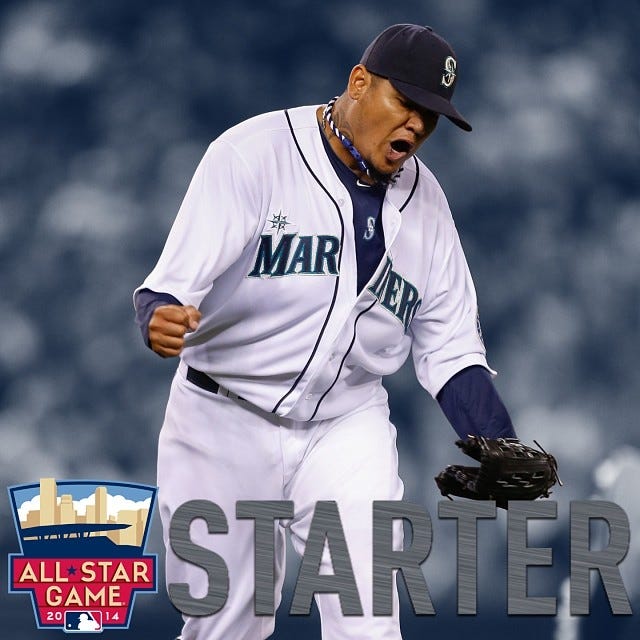 King Felix Named American League Starting Pitcher | by Mariners PR ...