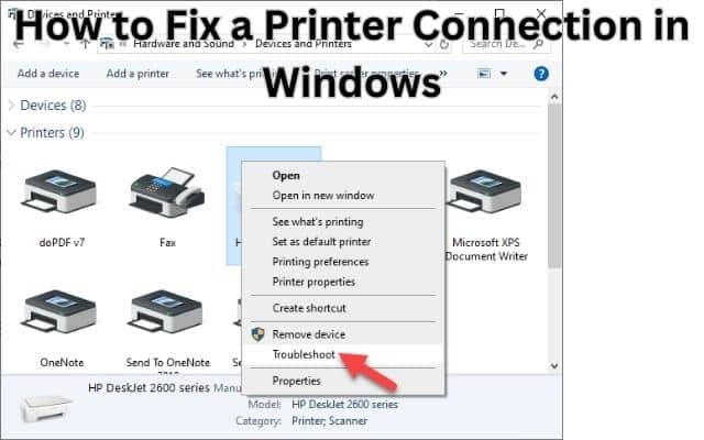How to Troubleshoot a Printer Connection in Windows | by Suraj Yadav ...
