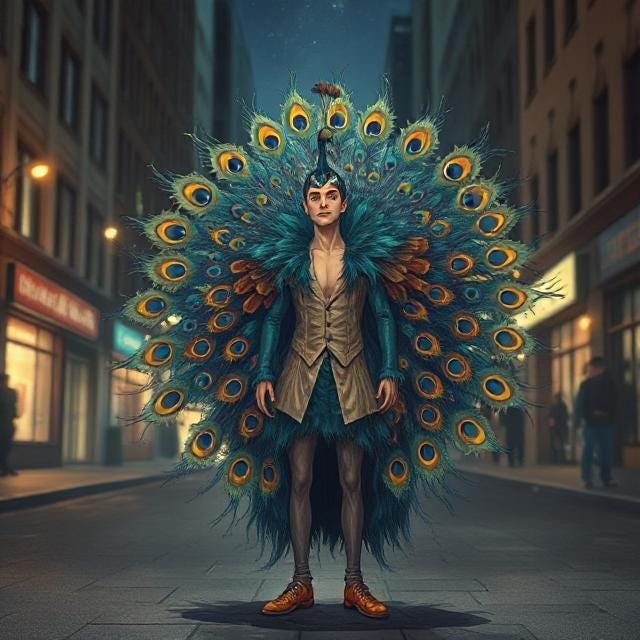🦚 Stop Peacocking and Start Living | by Foteini Ntelopoulou | Jun, 2025 ...