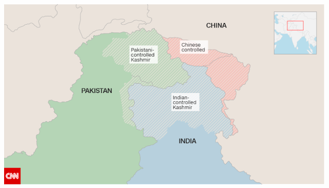 Kashmir Conflict Map