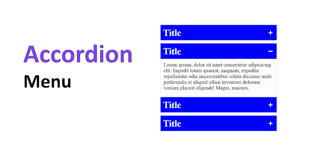 Accordion Menu Bootstrap