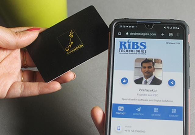 Embrace the Digital Age with Digital Business Card: Dubai, Sharjah, and ...