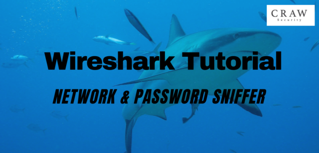 Wireshark Tutorial: Network & Password Sniffer | by crawsecurity | Medium