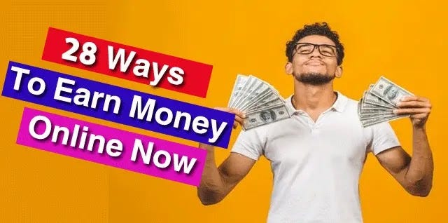 Ways To Earn Money Online Now. Let’s face it, everyone has wondered ...