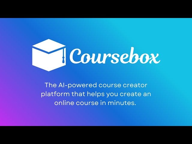 Coursebox AI Review: A Platform to Create Engaging Online Courses | by Rebeccaa | Mar, 2024 | Medium