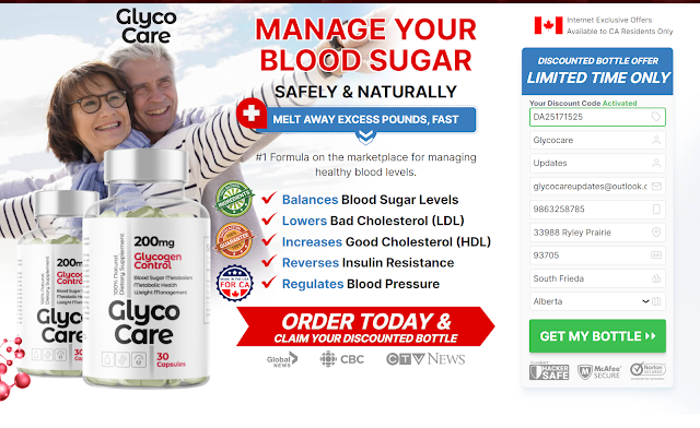 Glyco Care Canada (Triple Action Formula For Rapid Action & Results ...