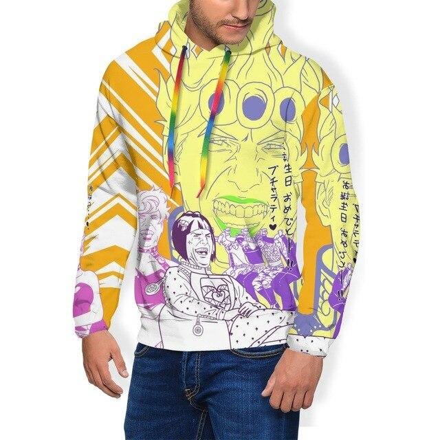 Jojo’s Bizarre Adventure Vento Aureo — ‘Tom Cruise Laugh Meme’ Hoodie ...