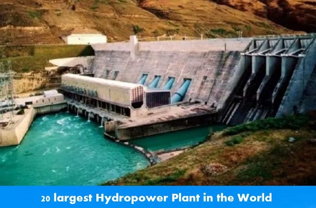 20 largest Hydropower Plant in the World | by Pediacart Energy | Medium