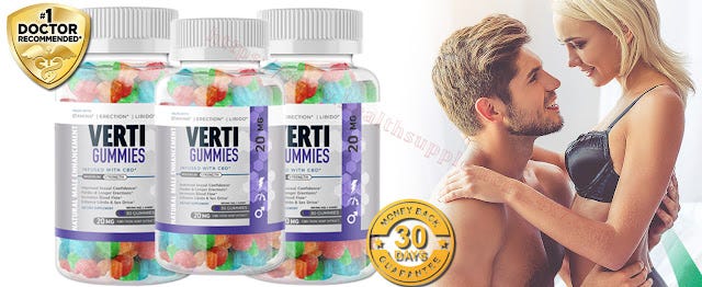 Verti Male Enhancement Gummies — Performance Booster! | by Verti Male Enhancement Gummies | Aug ...