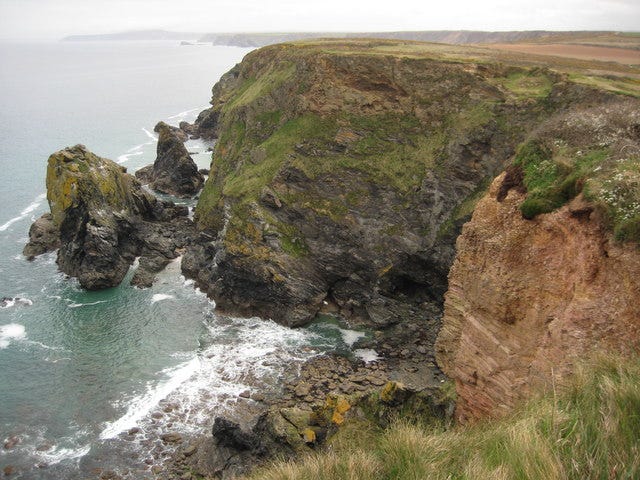 The Ghost of Hell’s Mouth. A smuggler haunts the cliffs — or so it… | by John Welford | Read or ...