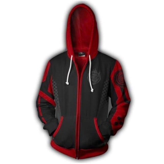 RWBY Jackets — Ruby Rose Cosplay Fleece Hoodie | by Anime Jacket | Medium