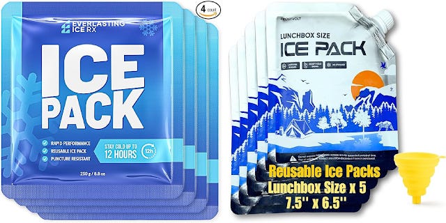Comparative Review: Rapid Performance Reusable Ice Packs vs. Frostvolt ...