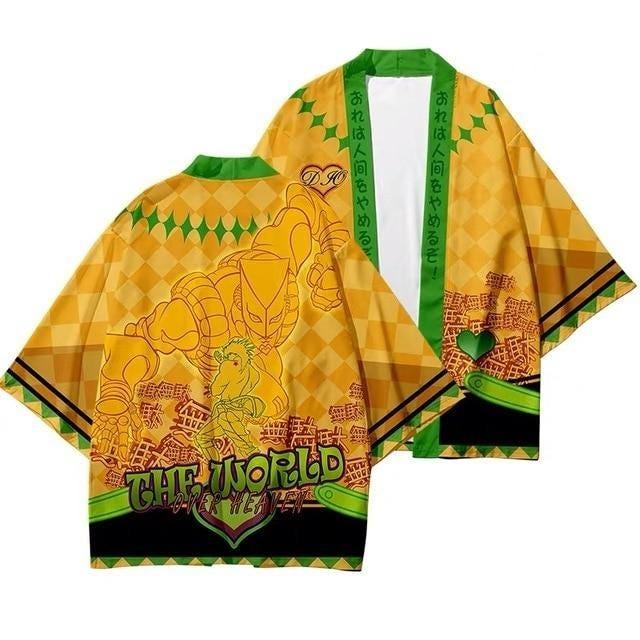 JoJo’s Bizarre Adventure — Dio x The World Over Heaven Kimono | by The ...