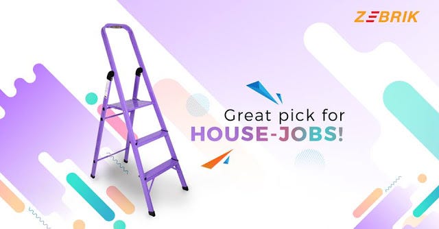 To Be Focused.!!! Ladder..!!!!. Step ladder Safety! | by zebrik ladder ...