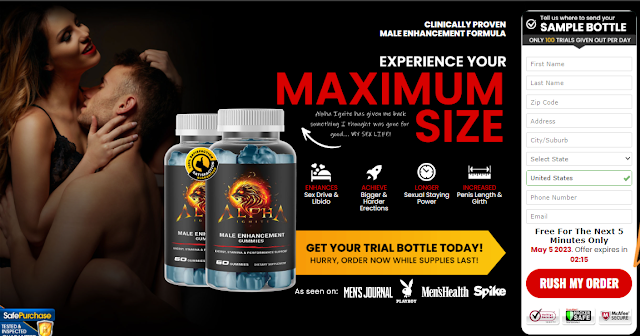 Alpha Ignite Male Enhancement Gummies The Safe And Effective Way To