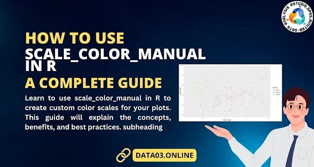 How to Use scale_color_manual in R | A Complete Guide | by RStudioDataLab | Medium