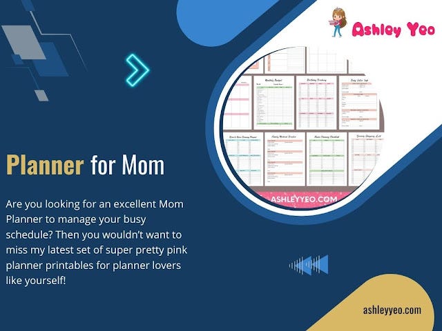 Planner For Mom. Stay Organized and Stress-Free- Get Mom… | by Ashley ...