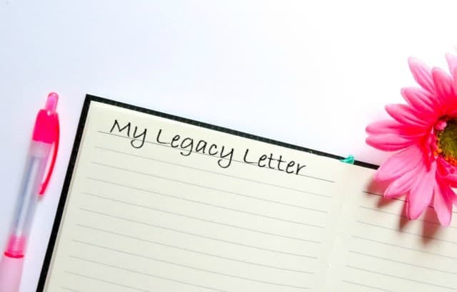 LEGACY LETTER: 6 IMPORTANT THINGS YOU NEED TO THINK ABOUT | by Planned ...