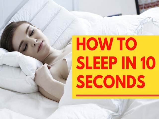 How to Fall asleep in 10 Seconds Easily — 18 Tips for a Better Sleep ...