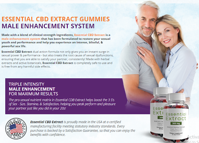 Essential CBD Male Enhancement Gummies [Shocking Scam] Does It Work? | by Essentialreport | Medium