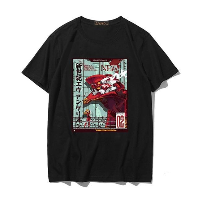 EVA Unit-02 T-shirt Style №2 EVA Merch - Evangelion Merch - Medium