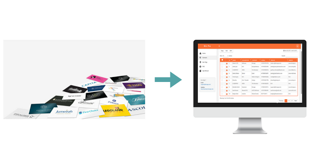 Bulk Scanning of Business Cards . . . | by Bricapp | Medium
